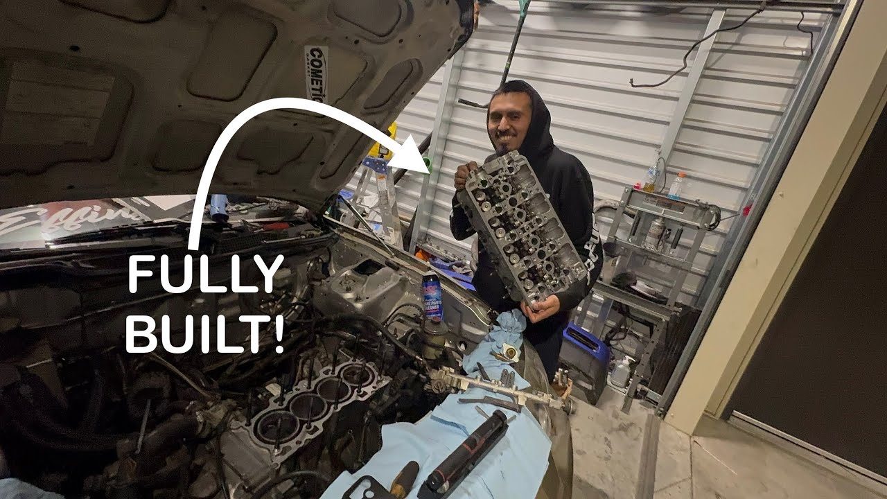 INTEGRA LSV engine build Finally runs and junkyard run!! - YouTube