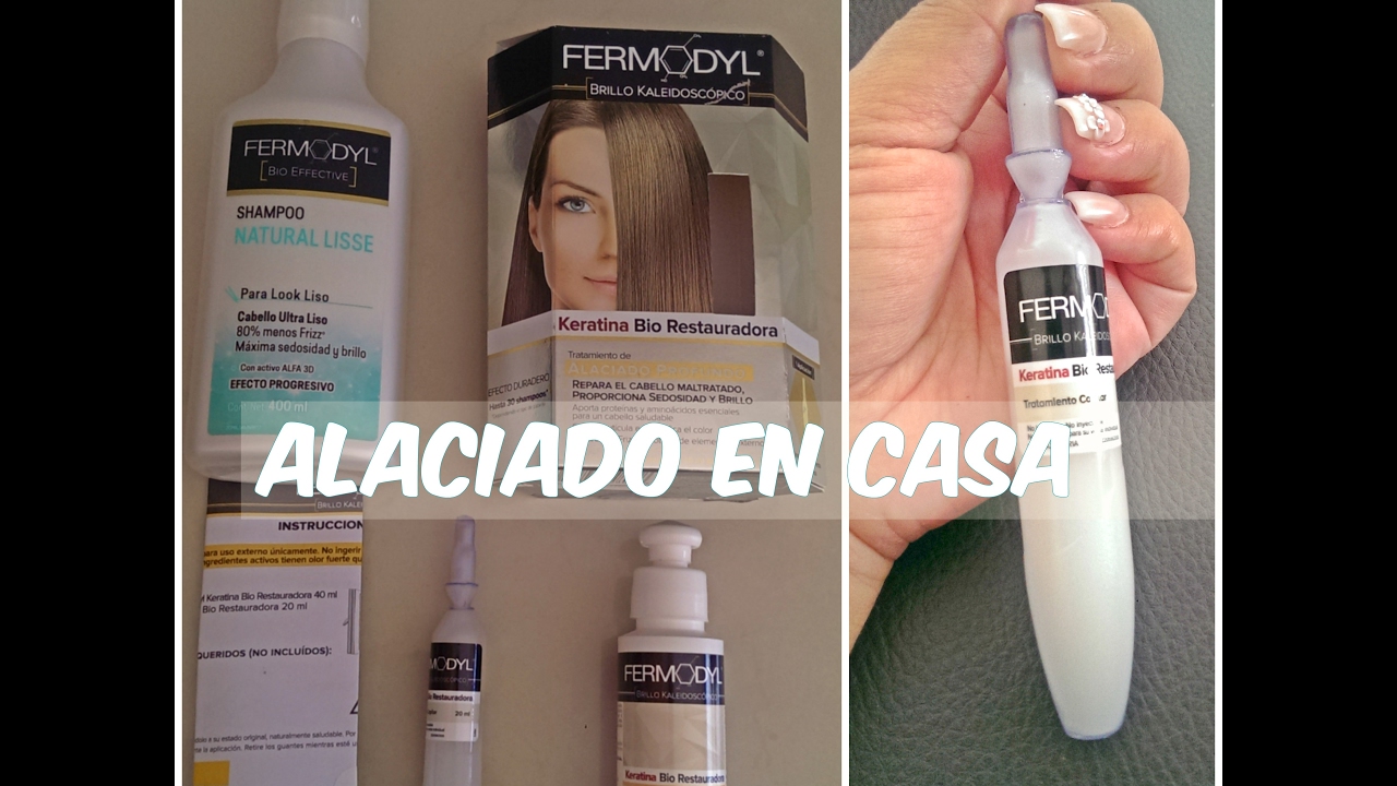 ALACIADO FERMODYL | COMO ME LO APLIQUE Y RESULTADO | RAISED FERMODYL ...
