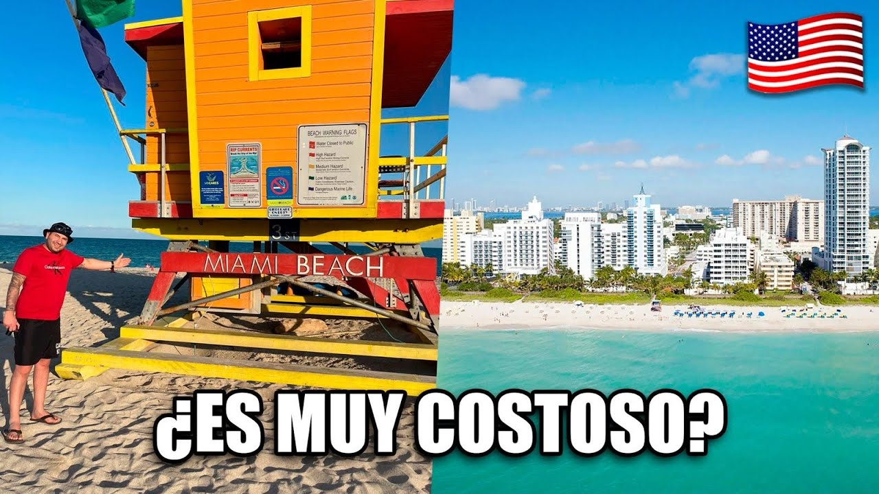 Miami Beach la PLAYA MÁS FAMOSA de Estados Unidos 🇺🇸 - YouTube