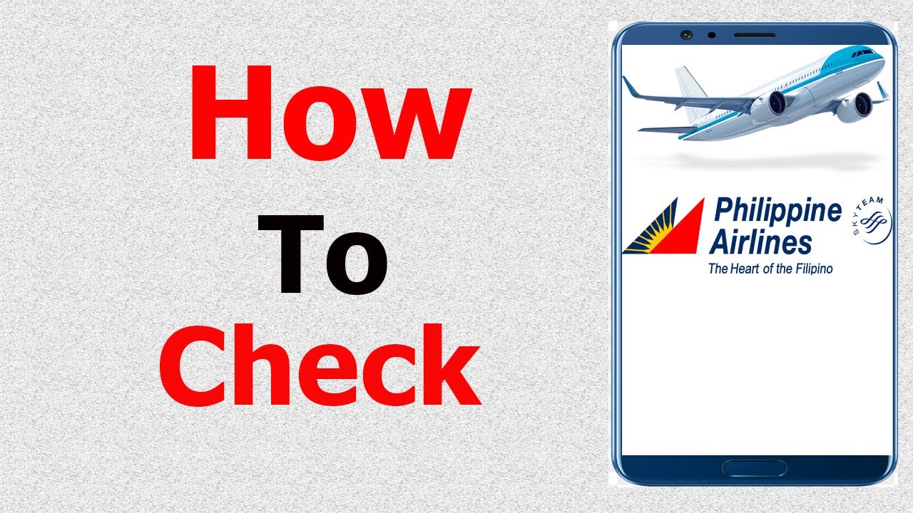 Philippine Airlines Online Check In || how to check philippine airlines ...