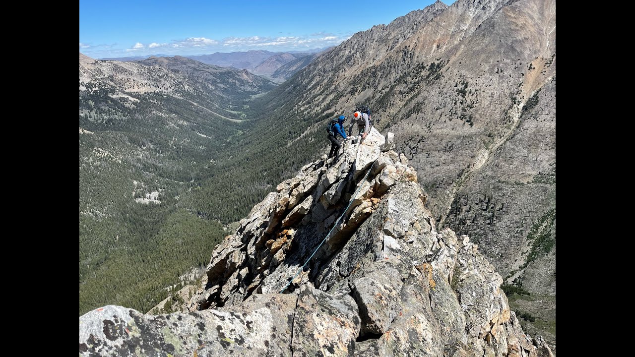 Sawtooth Idaho Mountain Climbing - YouTube