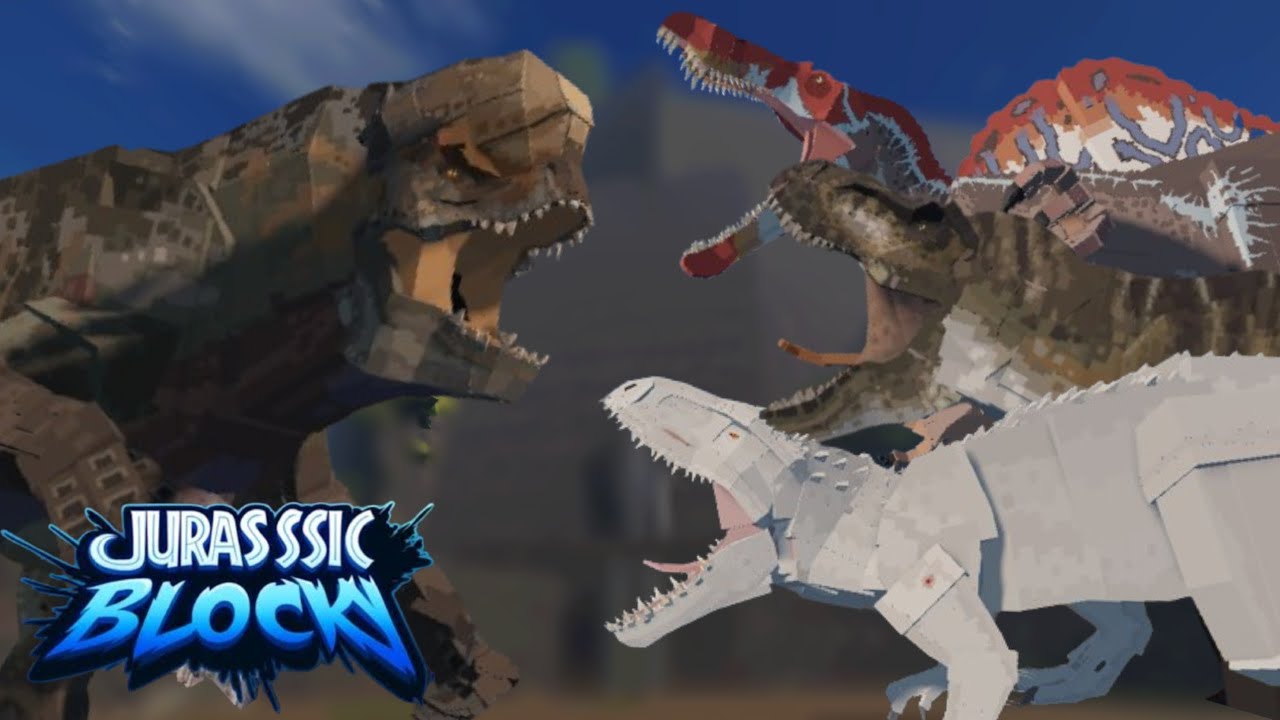 Getting the D. REX... | Jurassic Blocky (REBIRTH UPDATE) ROBLOX - YouTube