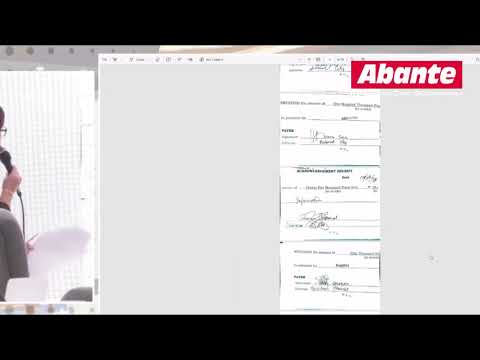 NBI nakitang iisang tao lang ang sumulat sa magkakaibang acknowledgement receipt