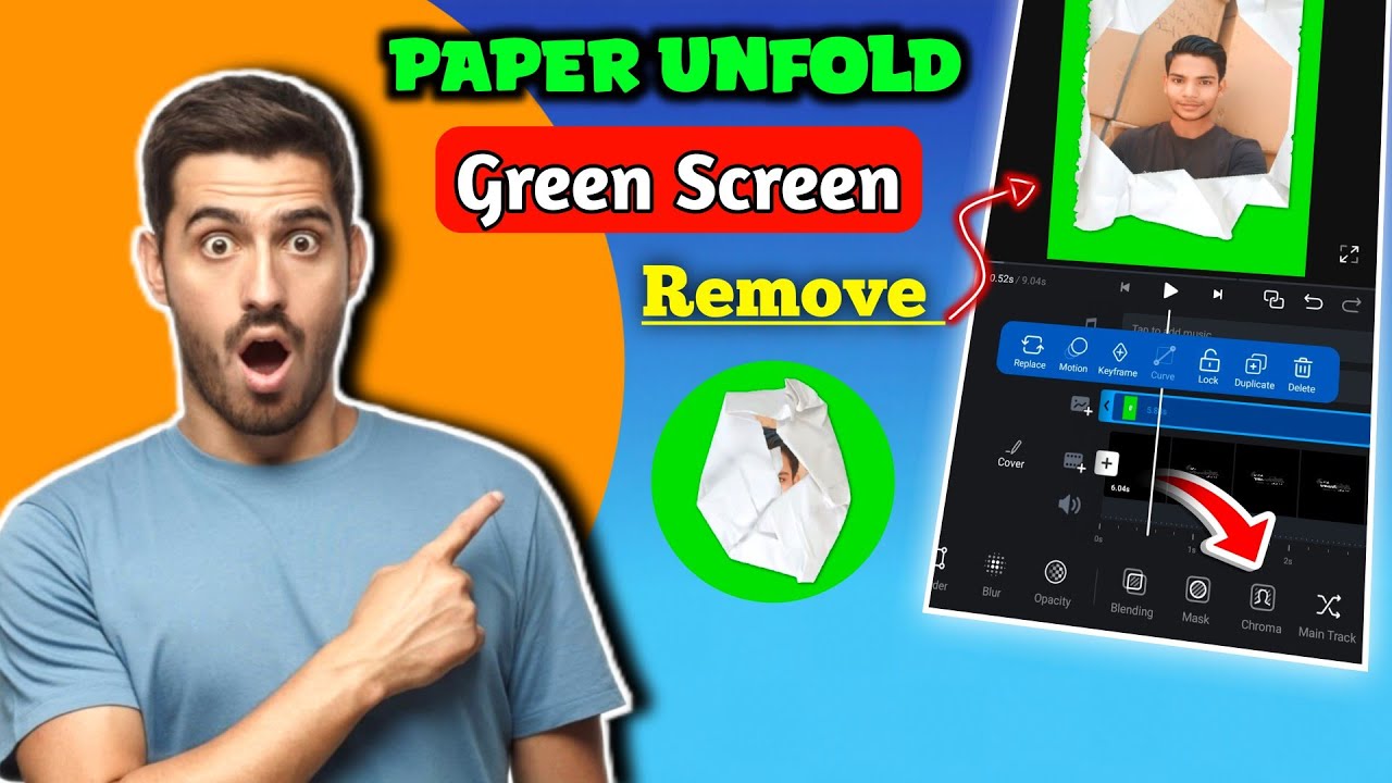 How To make newspaper effect | Paper Unfold Tutorial @aliabdaal - YouTube