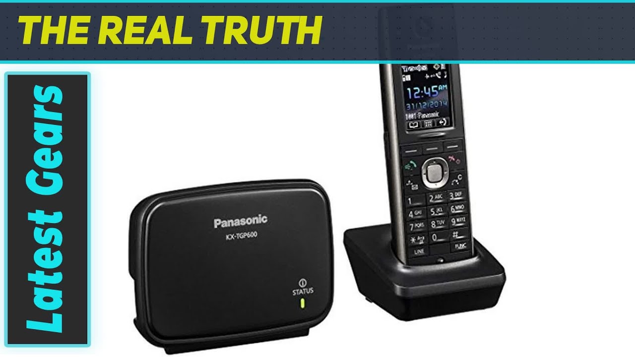 Panasonic Smart DECT SIP-System KX-TGP600: Best Wireless IP Phone for ...