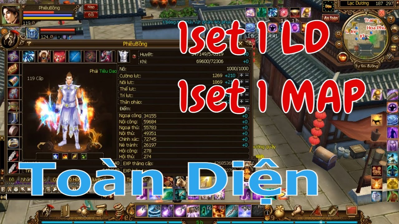 Cao Thủ Phái Tiêu Dao Toàn Diện Nhất TLBB - YouTube