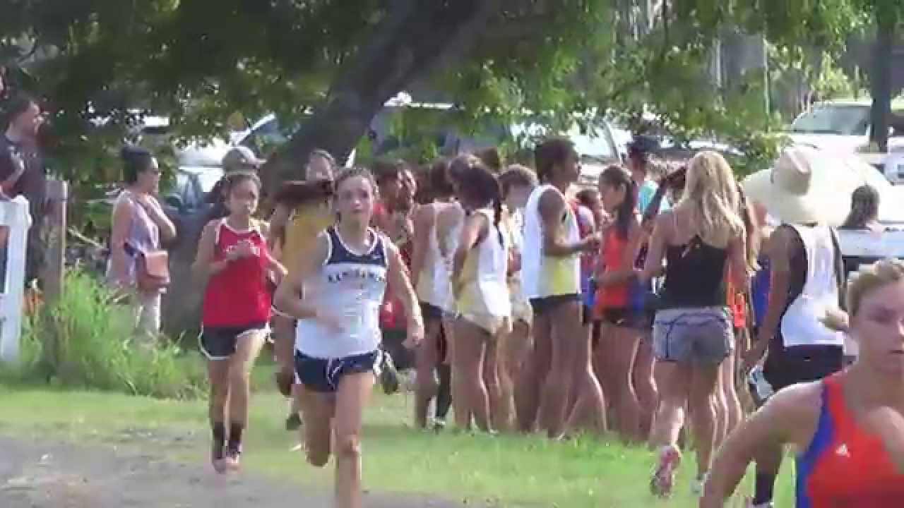 2015 Iolani XC Inv. Girls Open Race - YouTube