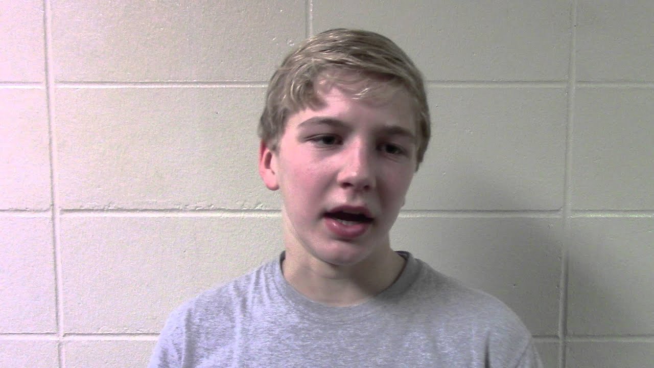 Lance Runyon after Iowa 3A Districts - YouTube