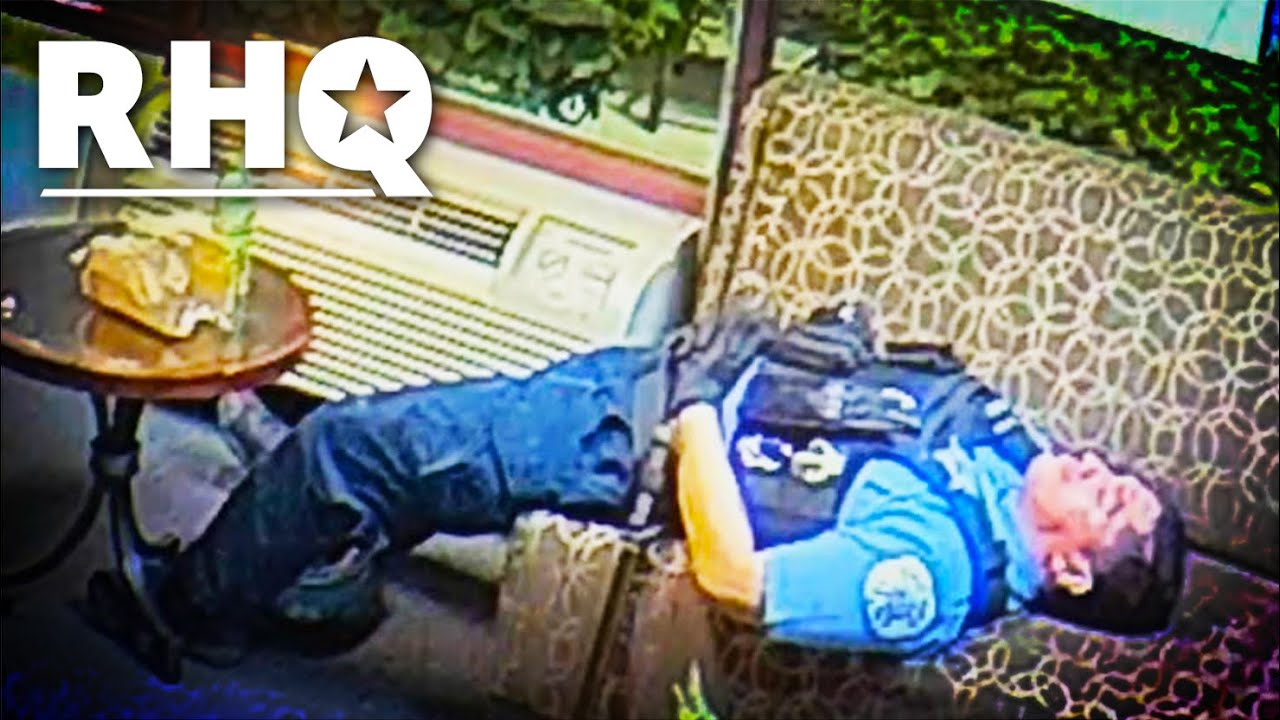 Cops Caught NAPPING In Black Congressman's Office Mid-Protest - YouTube