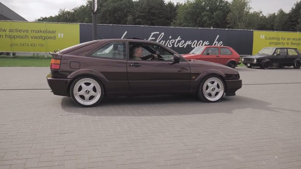 VW Corrado VR6 Turbo Exhaust - Village 2017 [4K] - YouTube