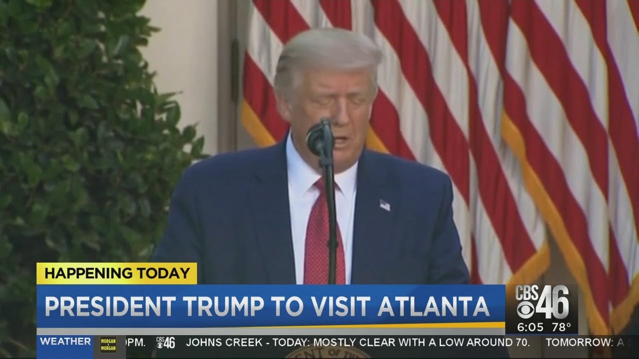 President Donald Trump to visit Atlanta to discuss transportation ...