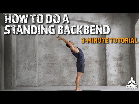 How To Do a Standing Backbend | Quick 3-min Tutorial for Yoga Beginners
