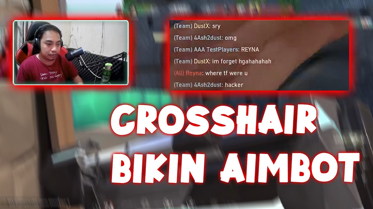 DOT CROSSHAIR BIKIN AIMBOT - VALORANT INDONESIA GAMEPLAY - YouTube