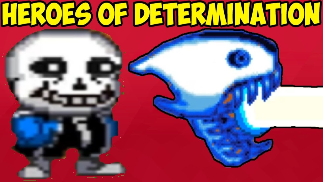 Undertale файтинг - Heroes of Determination | Kor Sans - YouTube