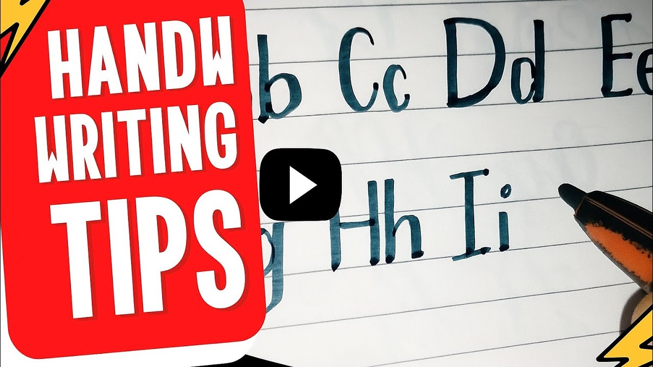 How to Write Print Handwriting Letters|Handwriting Practice For ...