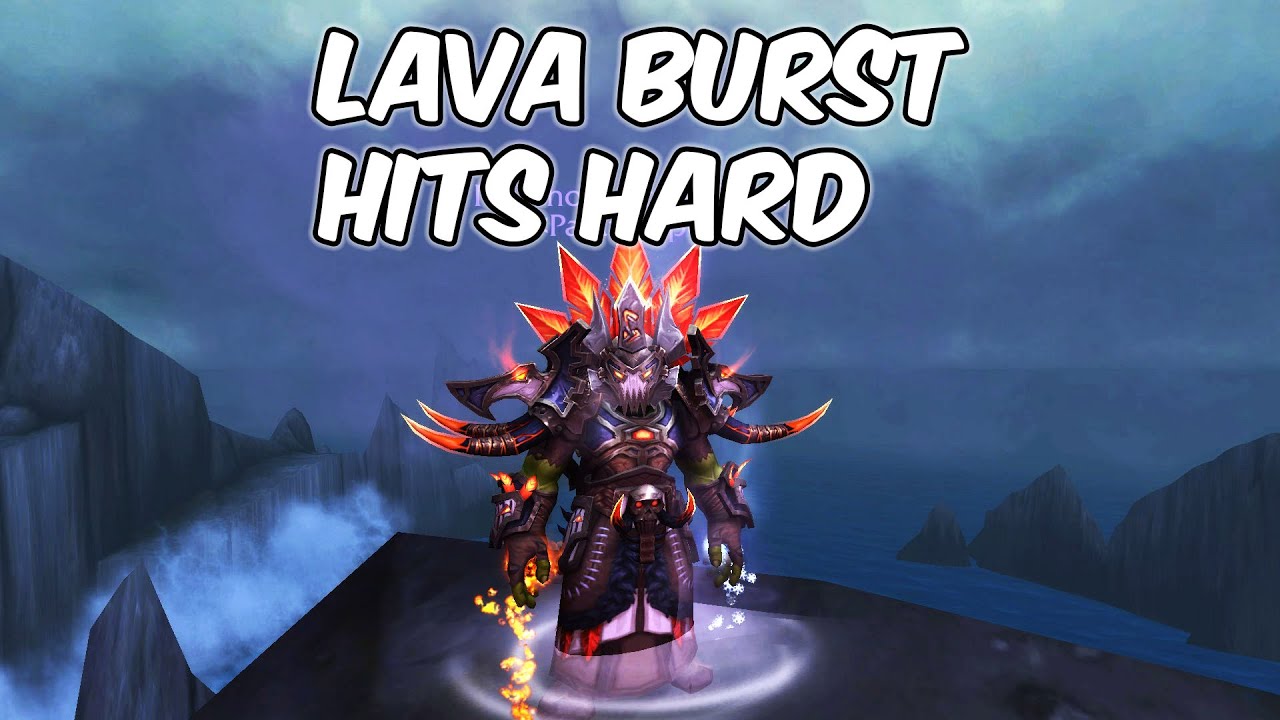 LAVA BURST HITS HARD - 10.0 Elemental Shaman PvP - WoW Dragonflight PvP - YouTube