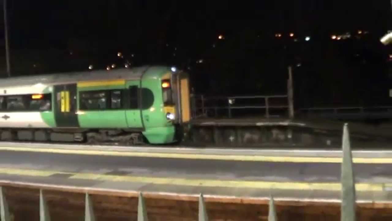 Southern Electrostar class 377's departing Preston Park Station with ...