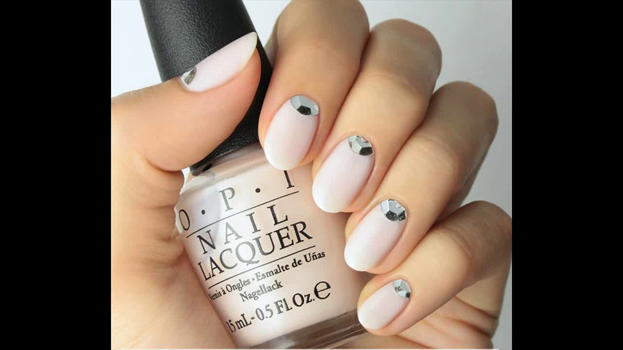 16 Nude Nail Designs You Will Love To Copy - YouTube