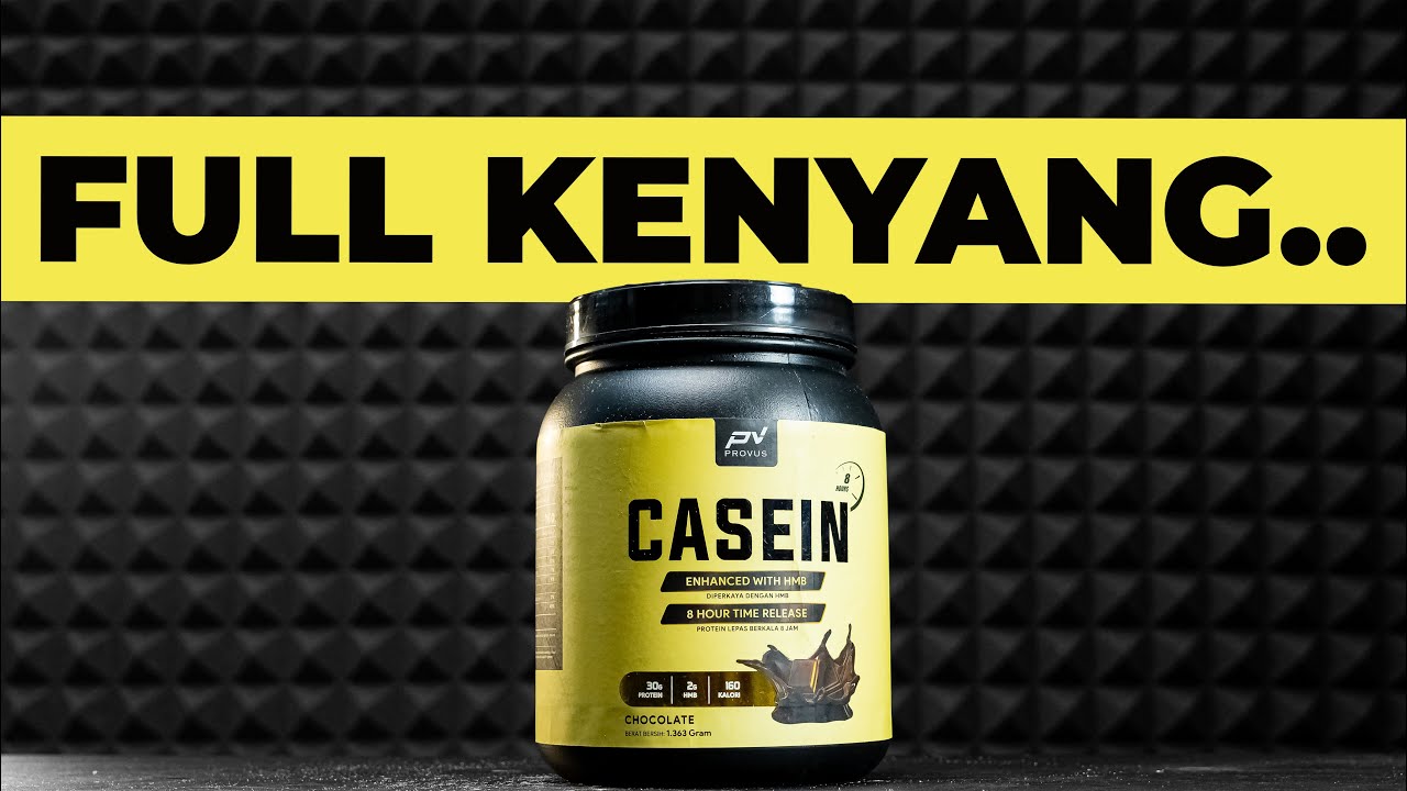 COMBO ANTI KATABOLIK BIKIN KENYANG LEBIH LAMA😲..?| REVIEW PROVUS CASEIN - YouTube