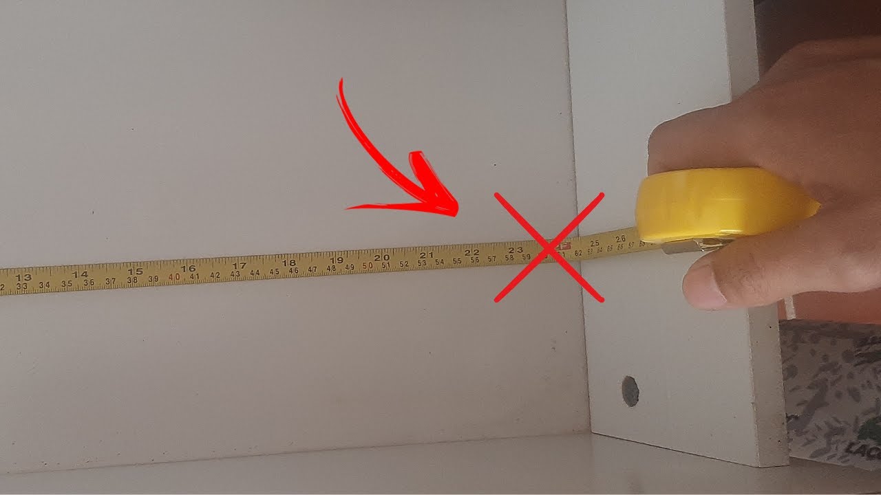 COMO MEDIR PARTES INTERNAS COM UMA TRENA DA FORMA CORRETA - YouTube