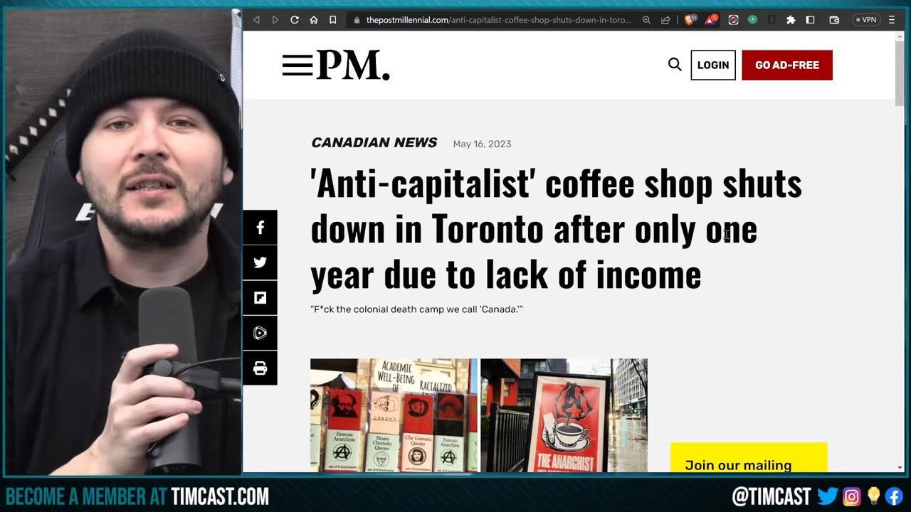 Leftist Anti-Capitalist Cafe FAILS, Goes Under In EPIC FAIL, Capitalism ...