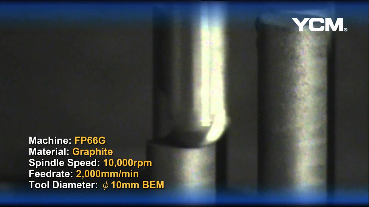 YCM FP66G Cutting Demonstration - YouTube