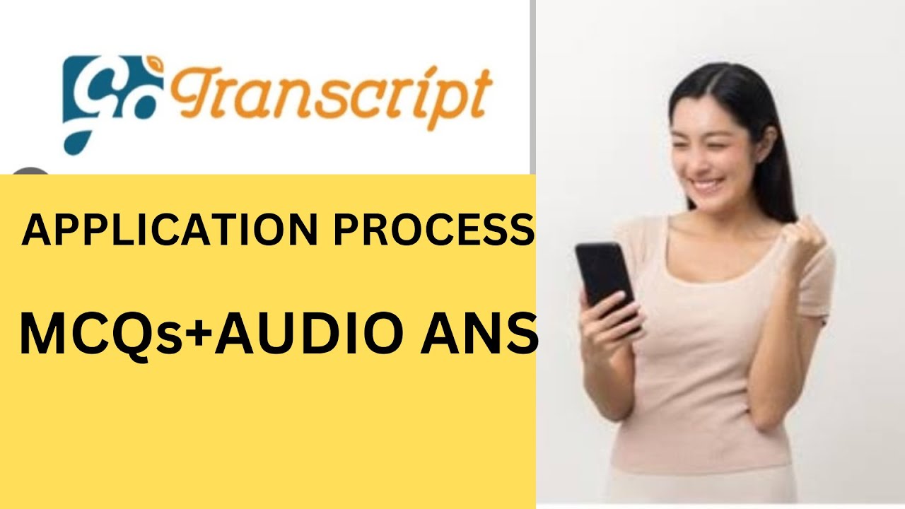 How To Pass GoTranscript Test In 2023// GoTranscript Transcription Test ...