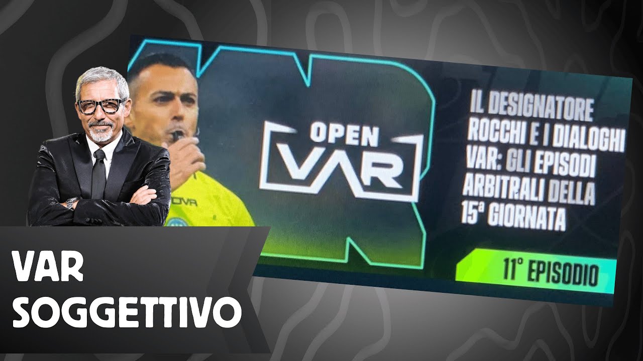 ROCCHI vuole ARBITRI DECISIONISTI e dice che il MANI di BANI non è ...