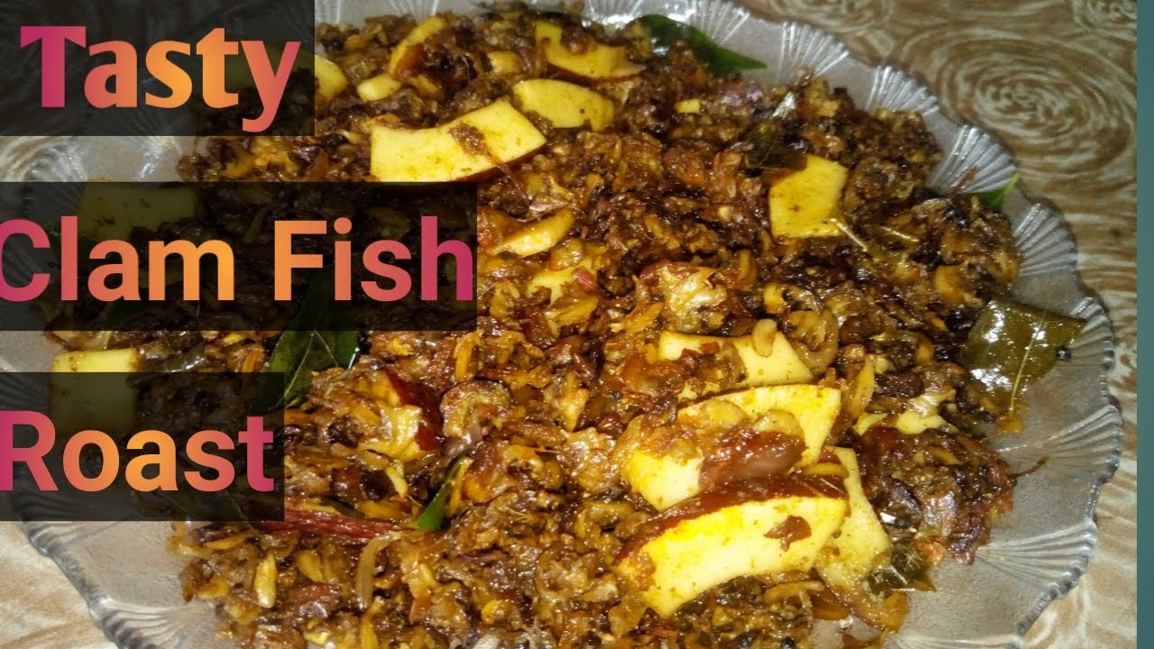 Kakka Irachi Roast Kerala style/Clams roast recipe - YouTube