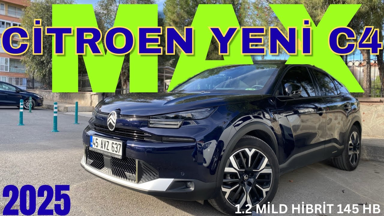 Ful Dolu Citroen C4 Max Mhev 145 HP E-DCS6 2025 - Makyajlı Yeni C4 ...