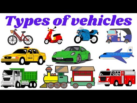 Types of vehicles | different of vehicles with pictures | Transports ...