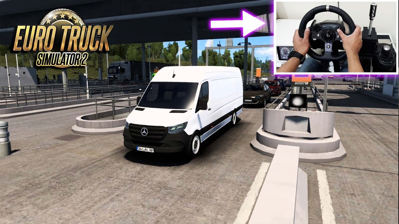 Mercedes-Benz Sprinter 2021 - Euro Truck Simulator 2 | Steering wheel ...