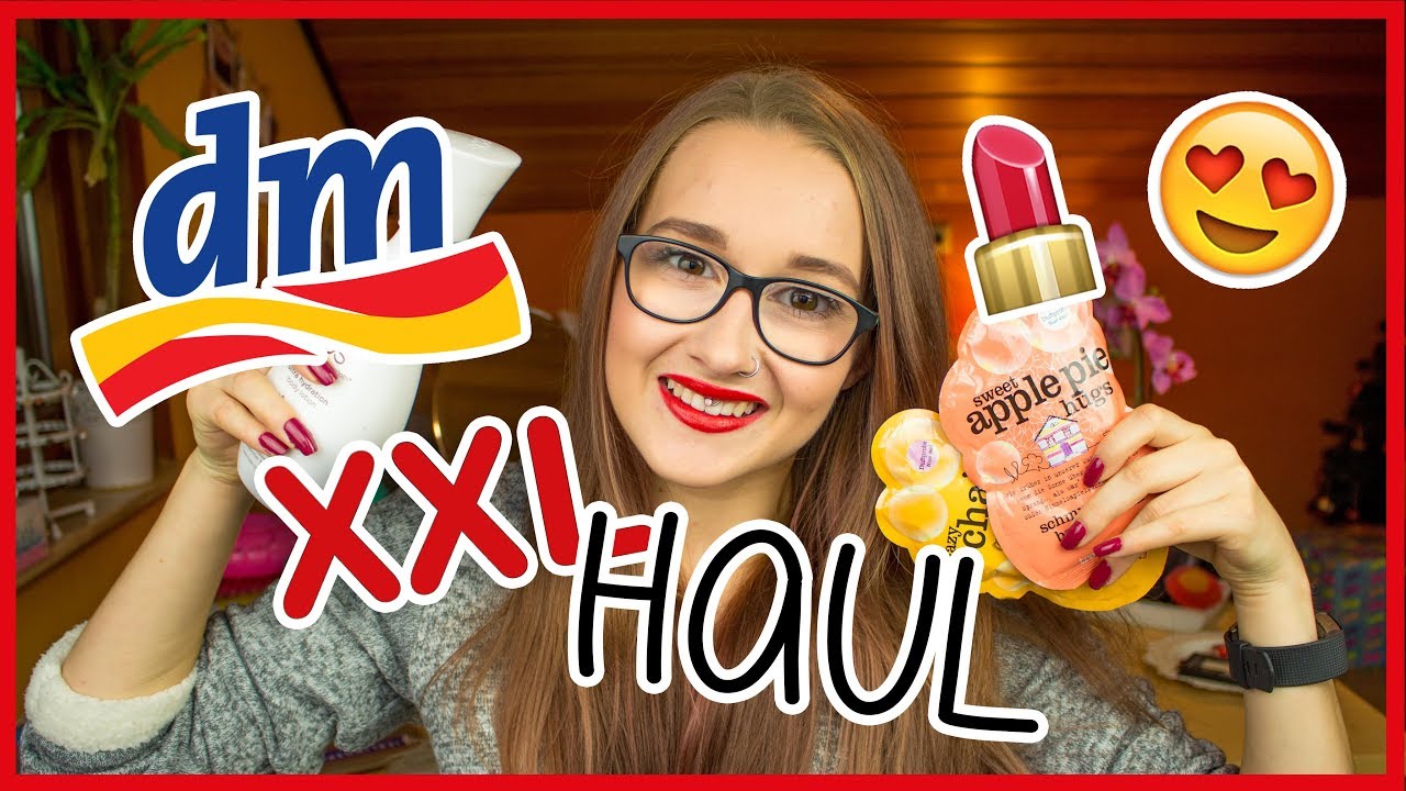 XXL DM & Rossmann Haul November 2017 | Julia's Beauty Blog - YouTube