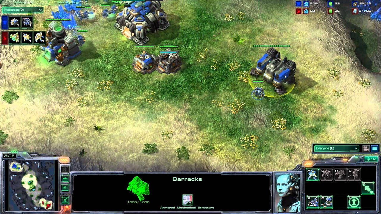 Starcraft 2 GUILD-HALL.CZ tournament: Defender vs. Punky - YouTube