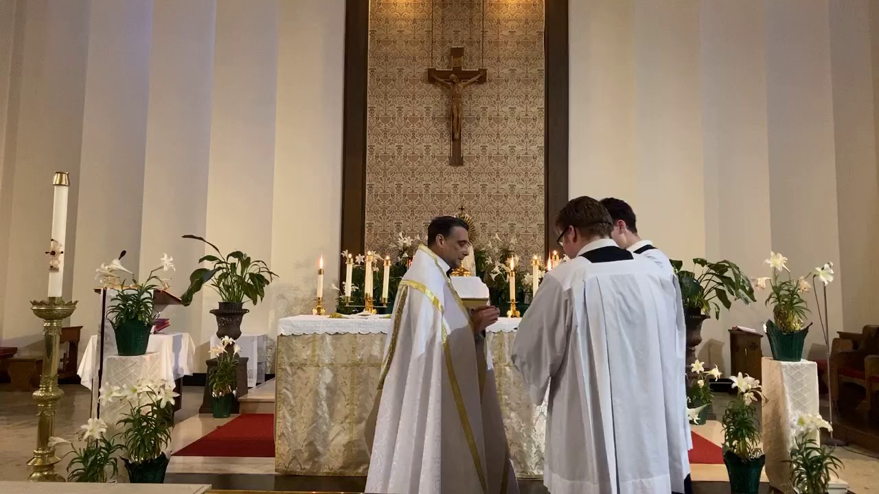 Exposition and Benediction of the Blessed Sacrament 4-26-2020 - YouTube