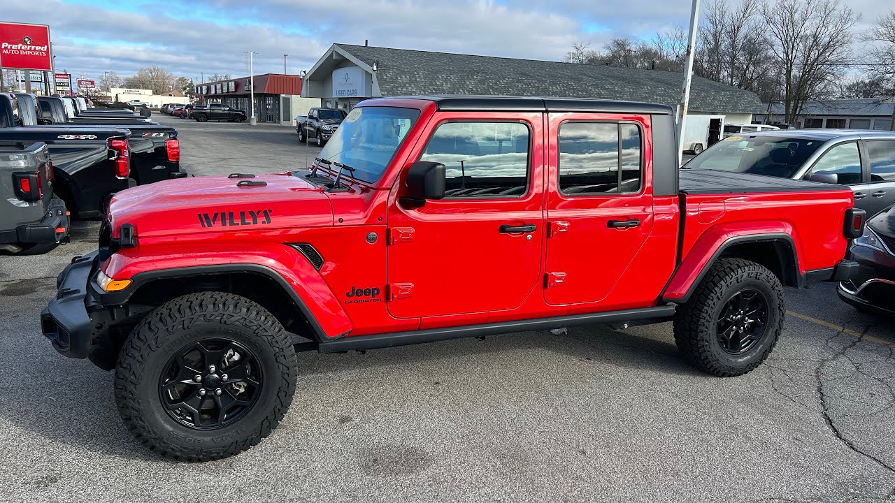 2022 Jeep Gladiator Willy’s 4x4 - YouTube
