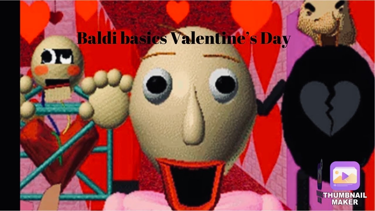 Baldi basics Valentine’s Day baldi mods on Jeremy classic show - YouTube