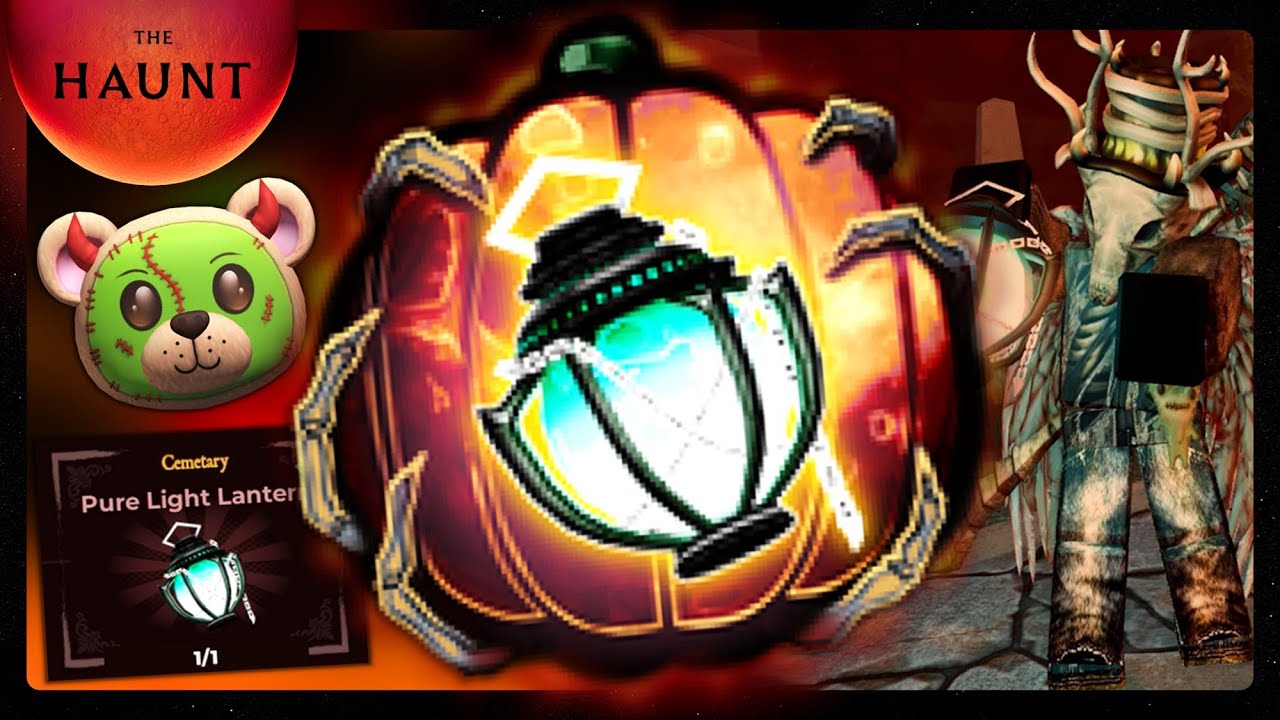 THE HAUNT! HOW TO GET THE Pure Light Lantern BADGE & IN-GAME GEAR ...