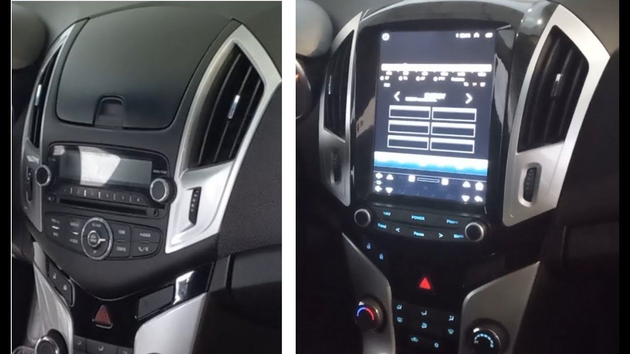 Chevrolet Cruze 2008 - 2015 Android Car Radio Front and Reverse Camera ...
