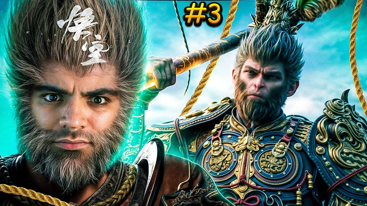 black myth: wukong part 3 | ماجراجویی علی میمیون - YouTube