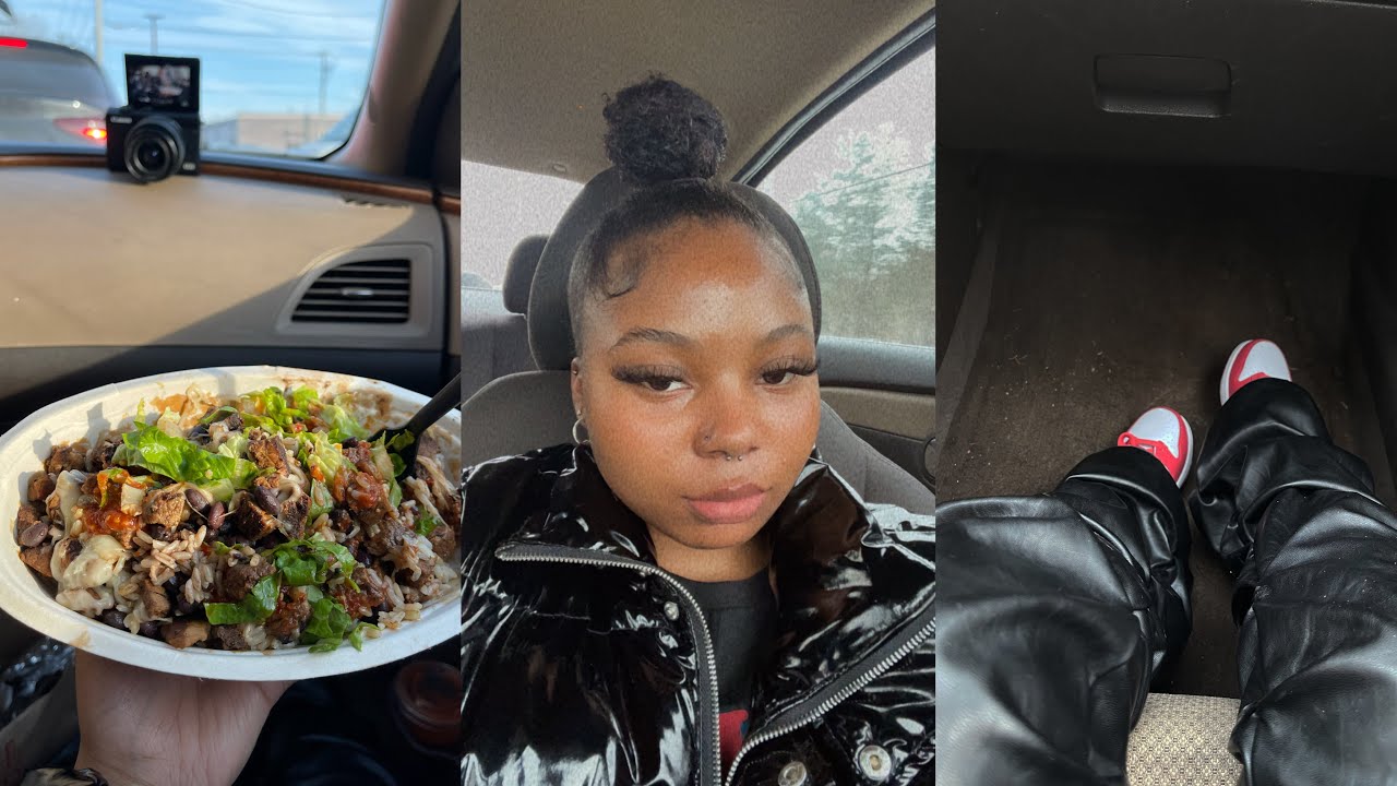 Day In My Life | Starbucks, 1st time eating Chipotle, Filming Reels ...