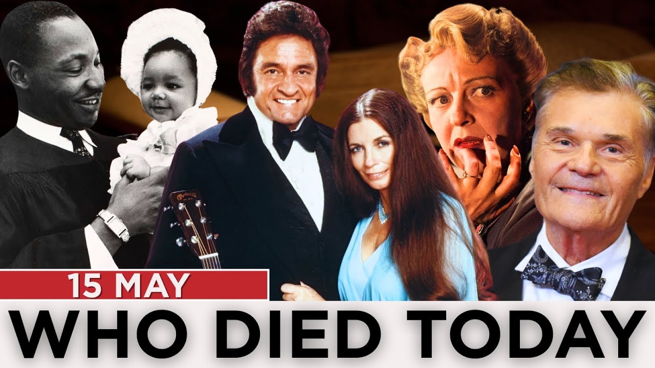 Who Died Today l Famous Deaths On This Day 15 MAY - YouTube