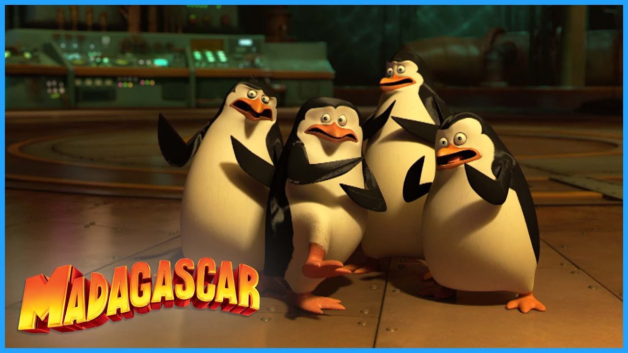Penguins fight Dave | DreamWorks Madagascar - YouTube