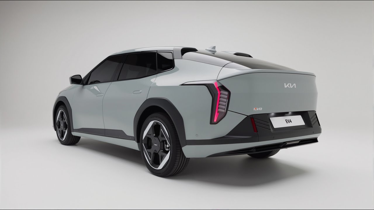 Kia EV4 Sedan Morning Haze - YouTube