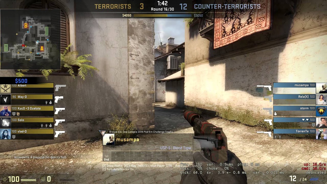 CS:GO USP-S AIM - YouTube