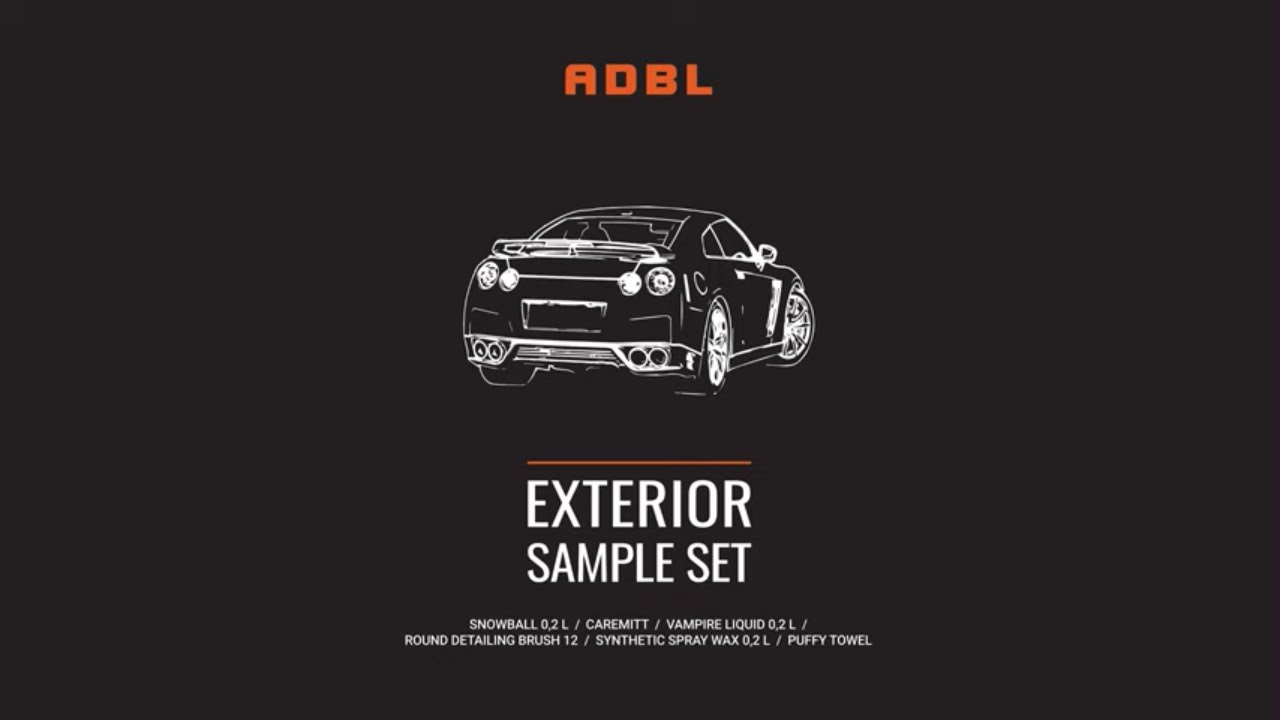 ADBL Exterior Sample Kit Tutorial - YouTube