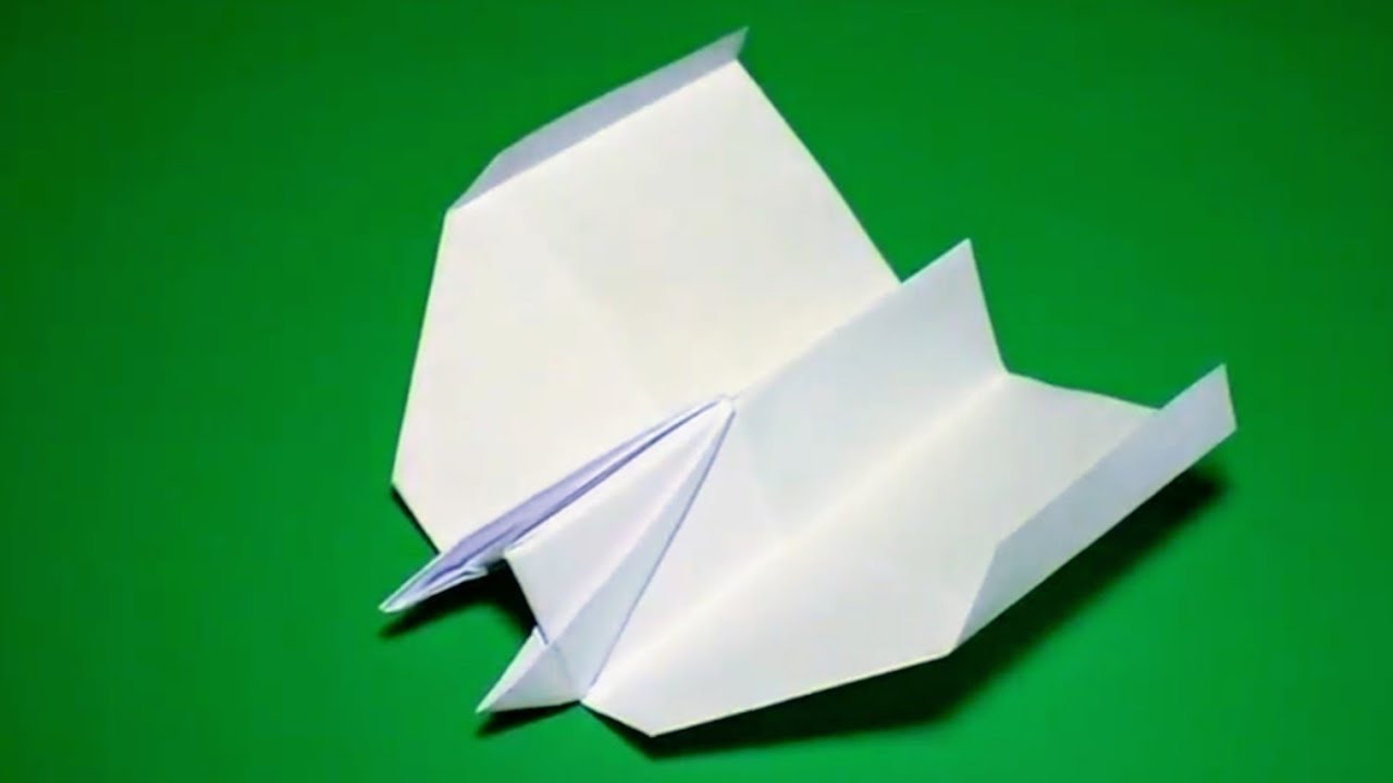 Make a Batman Paper Plane - YouTube