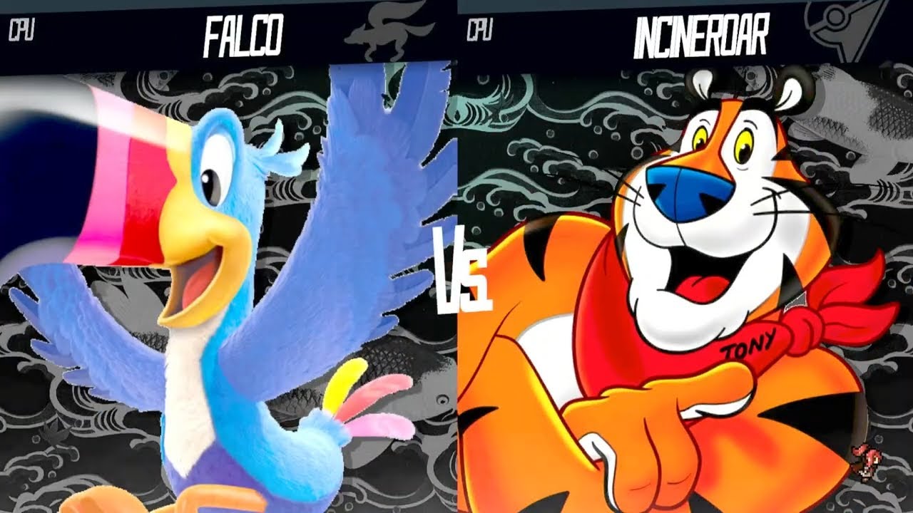 Tony the Tiger Vs Toucan Sam - Requested Smash Battle - YouTube