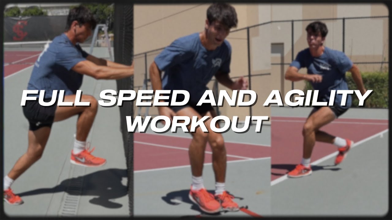 Full Speed And Agility Workout For Tennis Players 🎾 - YouTube