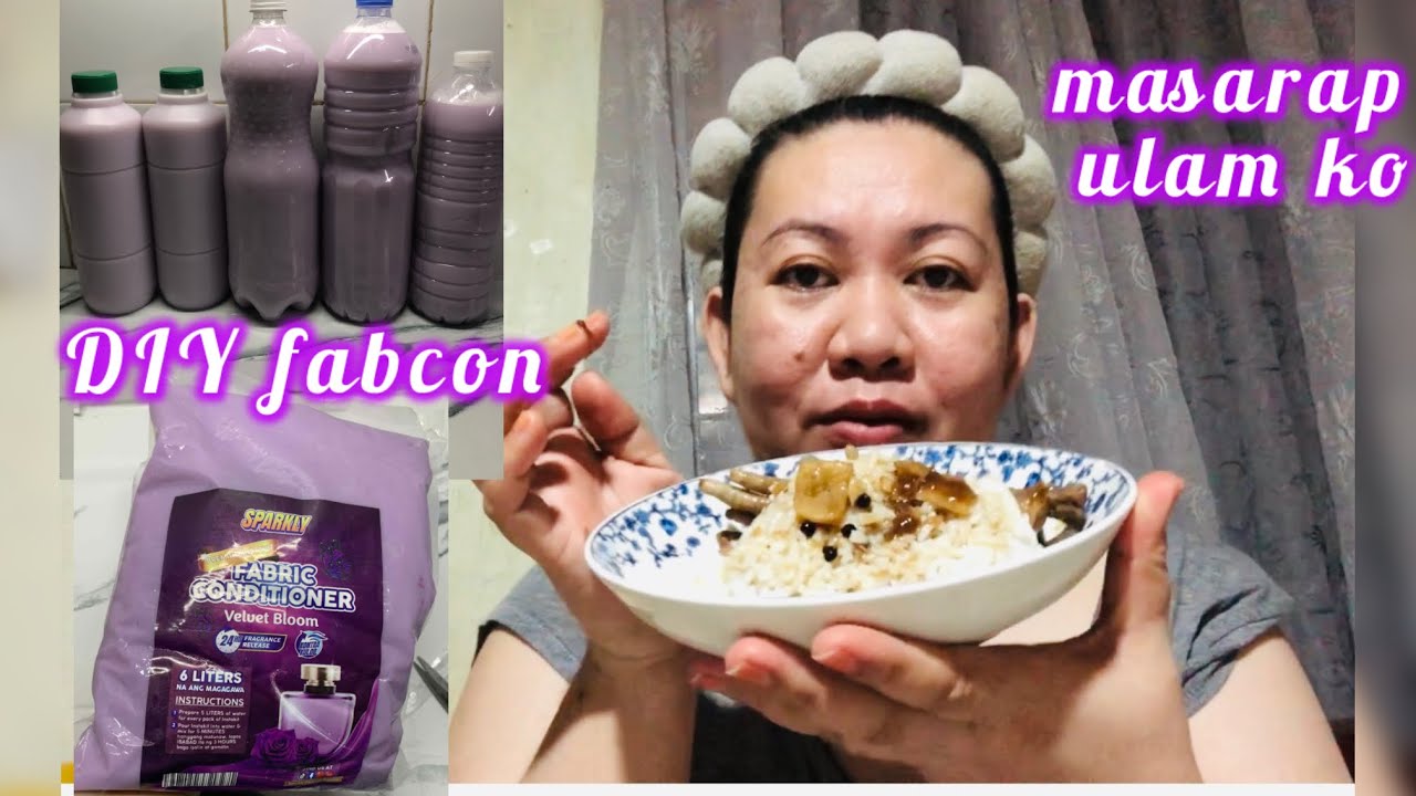GUMAWA NA NAMAN AKO NG DIY FABCON MABANGO | MASARAP ULAM KAIN TAYO ...